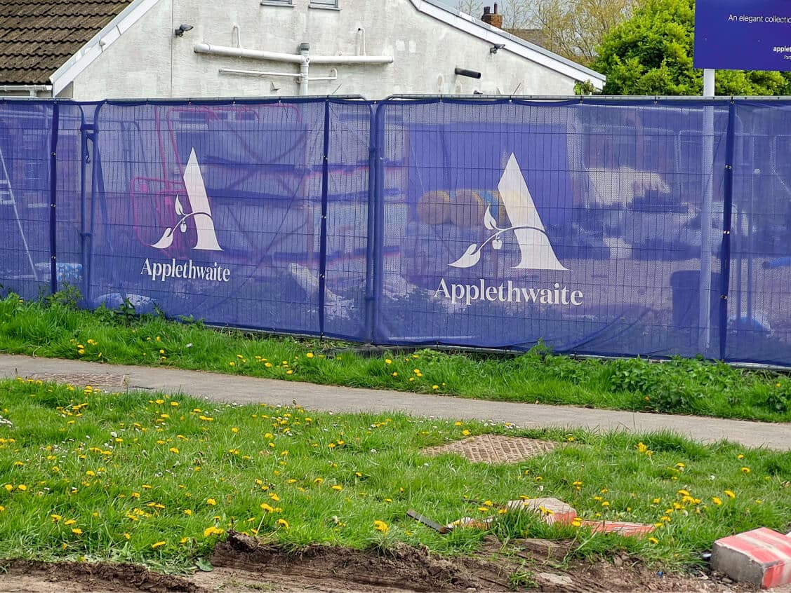 Mesh Heras Fence Banners - Cobra Signs - 6 Options