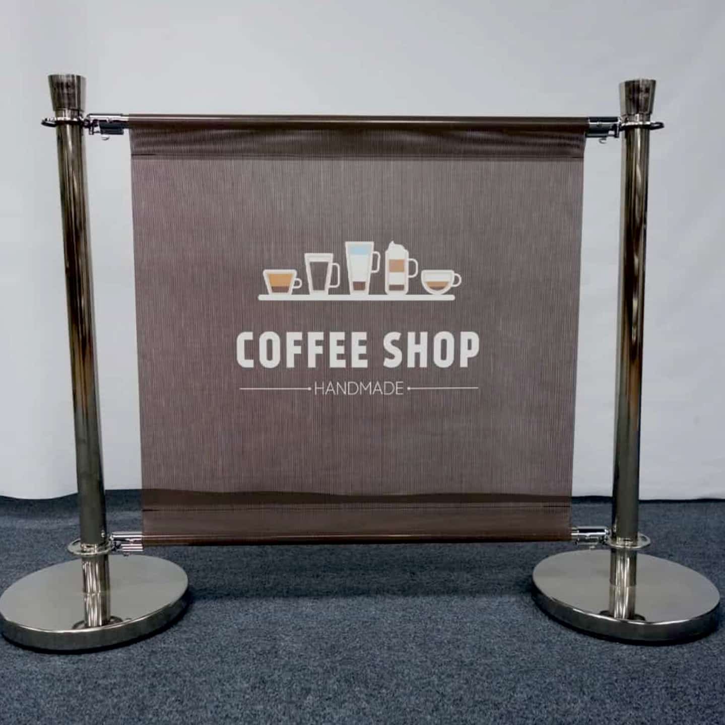 Mesh Cafe Barrier Banners