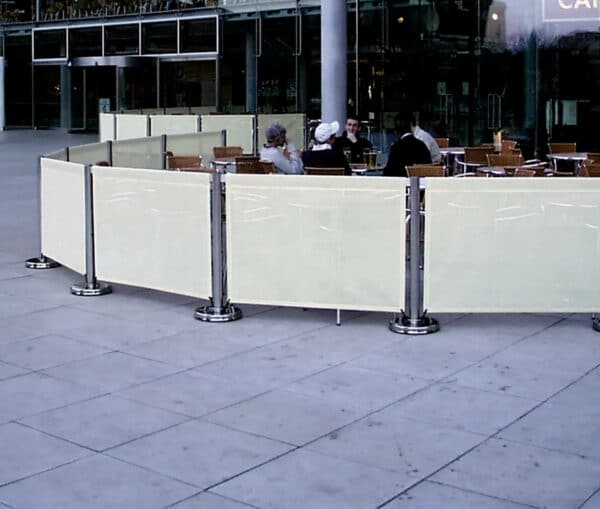 Replacement PVC Cafe Banners for your Cafe Barrier system