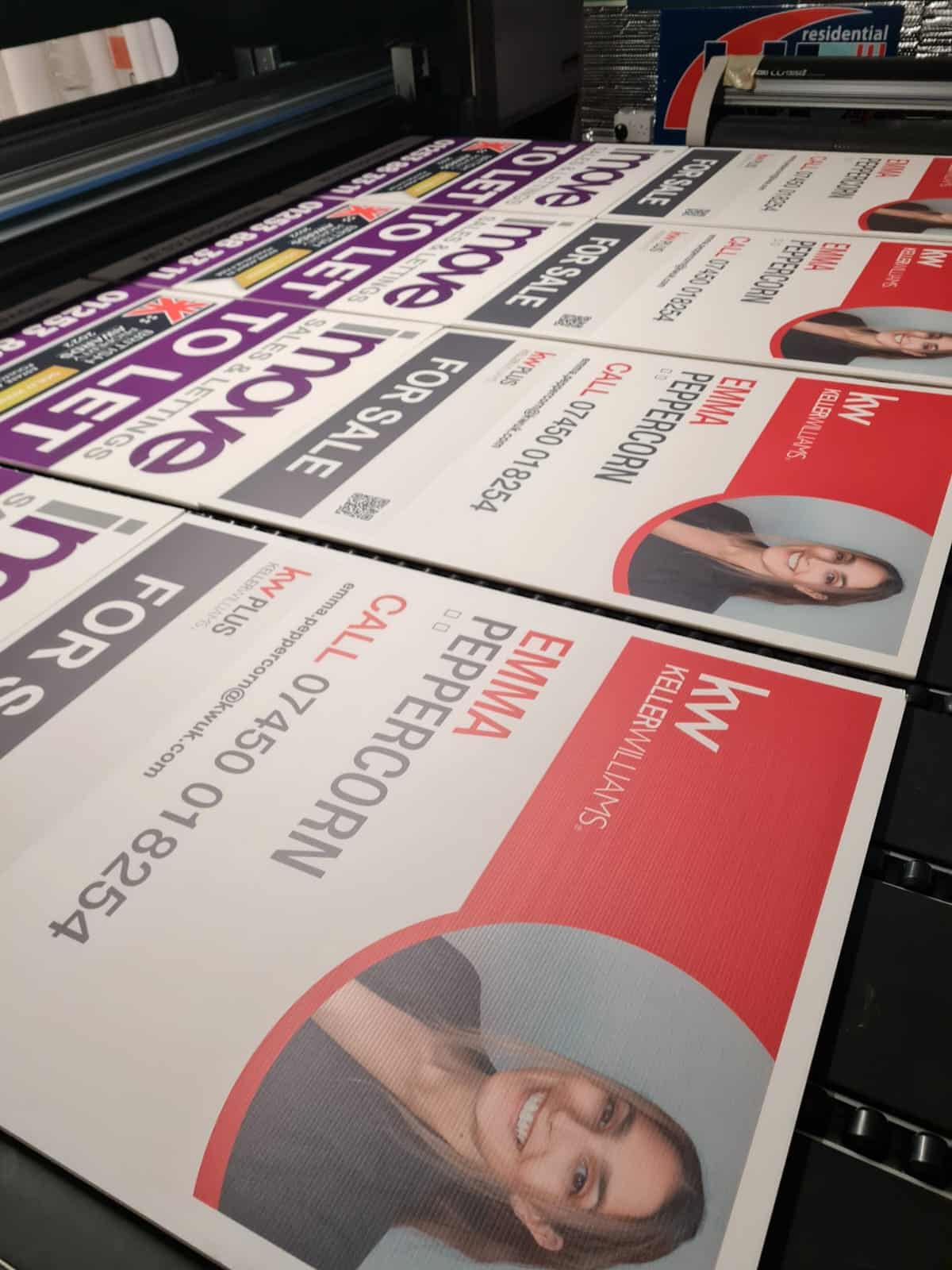 Correx Estate Agent Boards