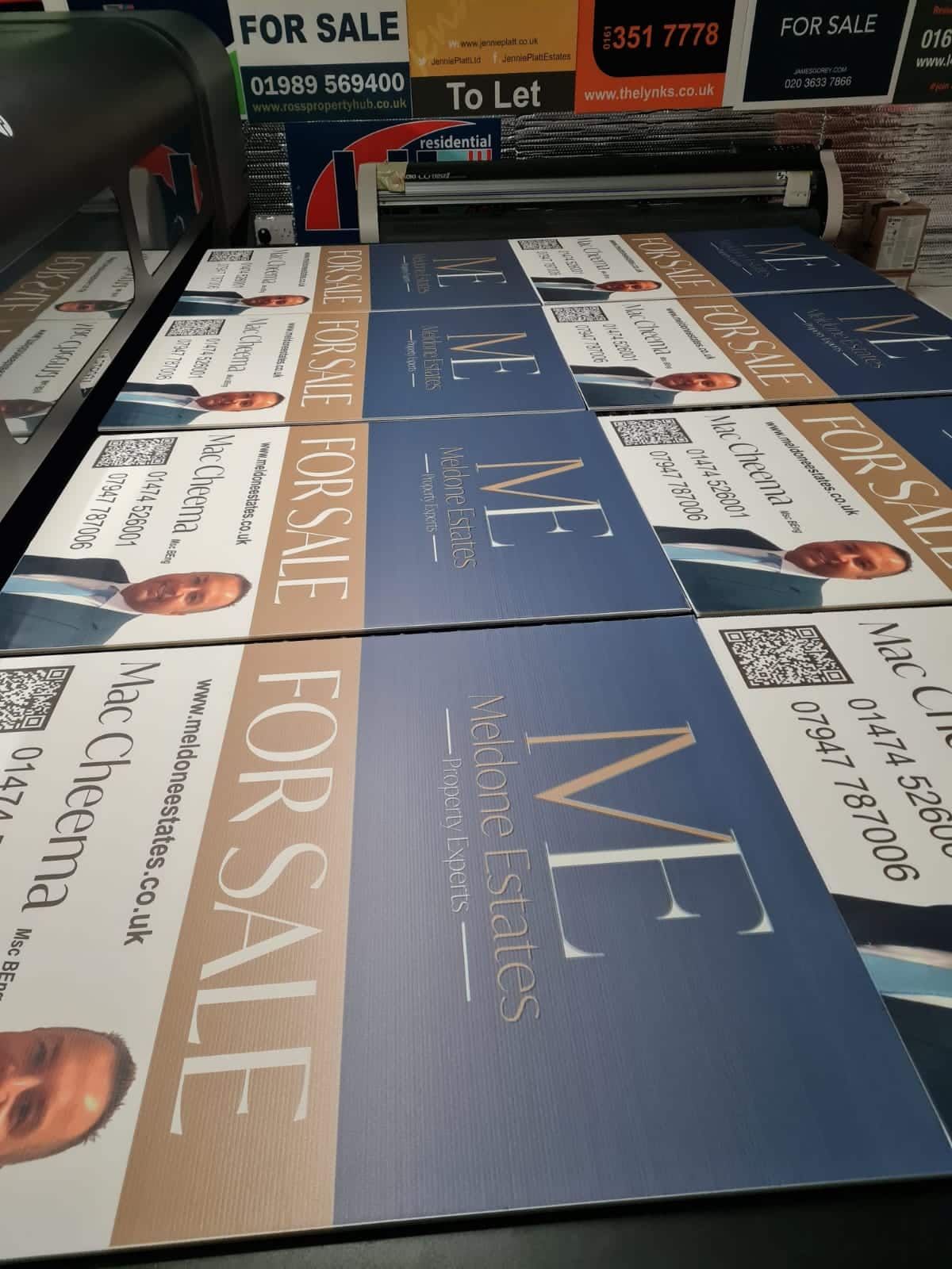 Correx Estate Agent Boards